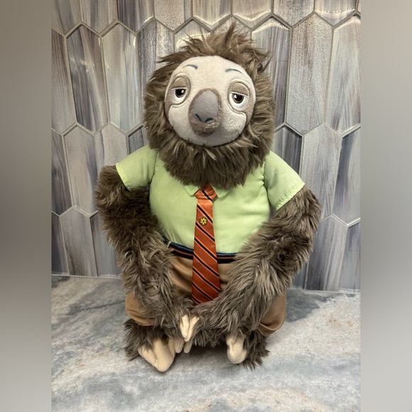 Disney | Toys | Disney Store Zootopia Flash The Sloth Disney Plush ...